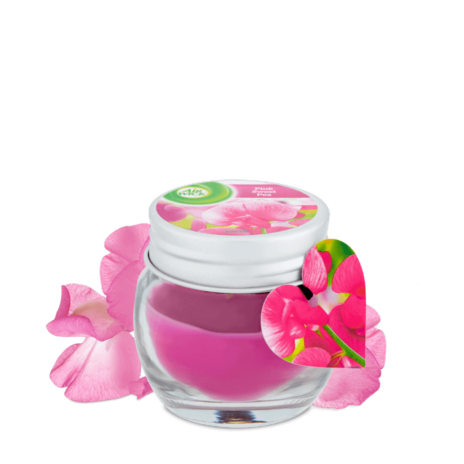 Air Wick Pink Sweet Pea Scented Candle | Air Wick UK