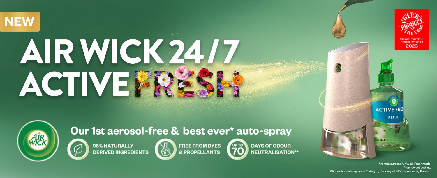 Air Wick Active Fresh Air Freshener Automatic Room Spray